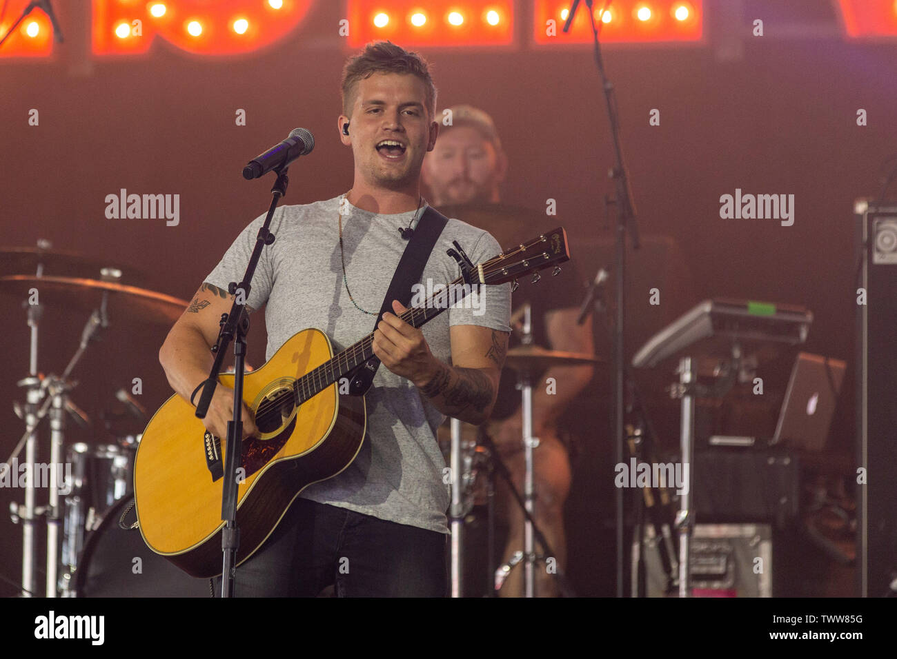 June 22, 2019 - Chicago, Illinois, U.S - LEVI HUMMON during the ...