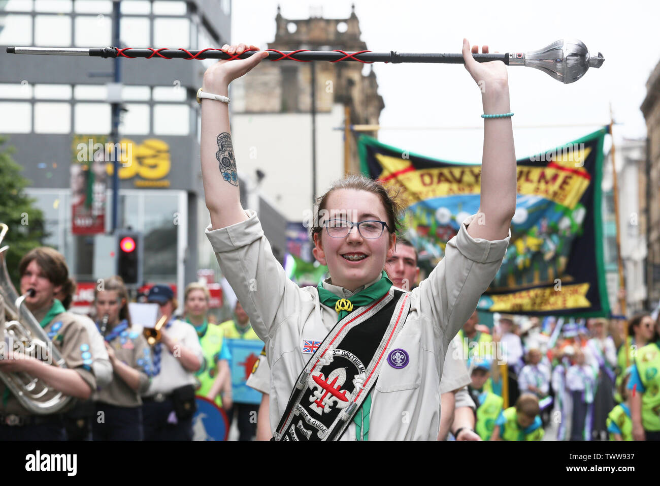 Manchester, UK, 23rd June, 2019. In it's tenth year the Manchester Day ...