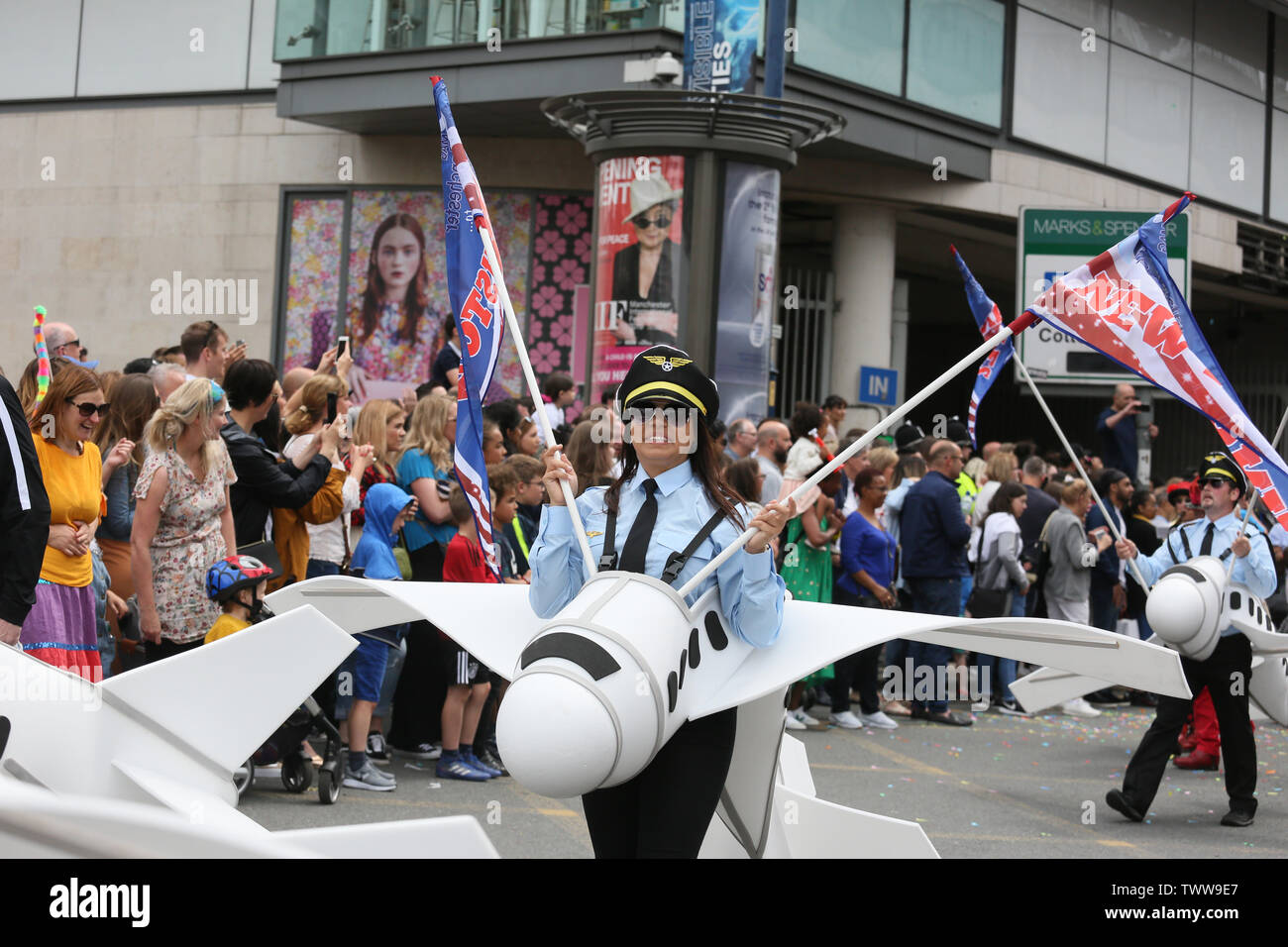 Manchester, UK, 23rd June, 2019. In it's tenth year the Manchester Day ...