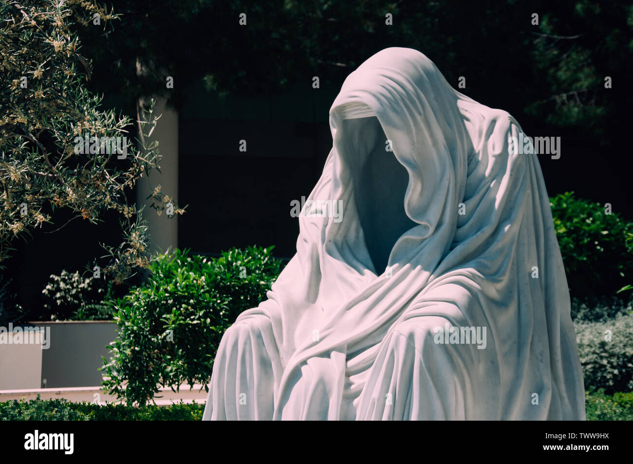 Statue in Monaco Stock Photo - Alamy