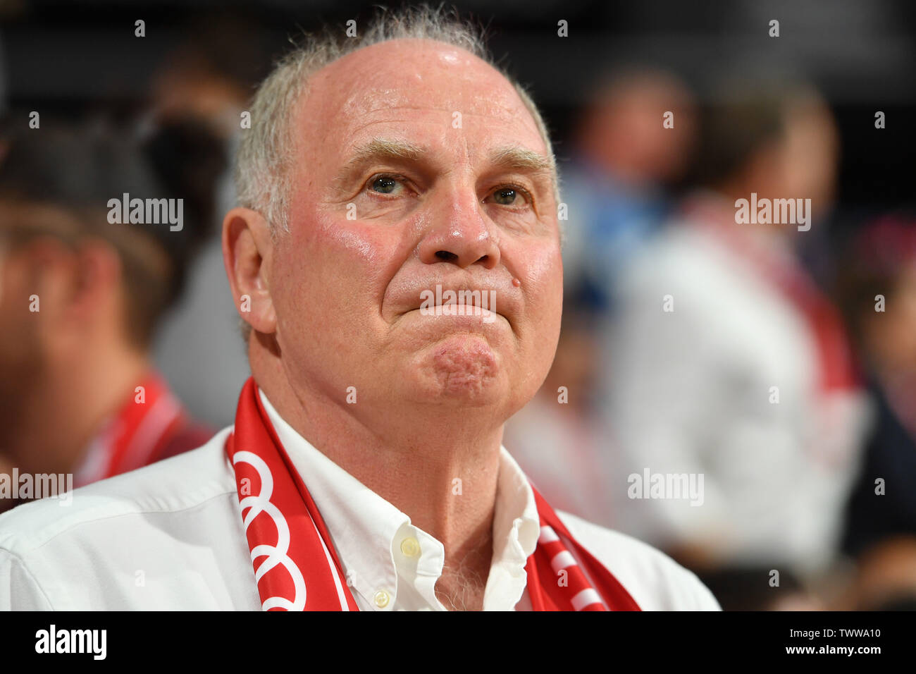 Munich,Germany. 23rd June, 2019. Uli HOENESS (Honess, President FC ...