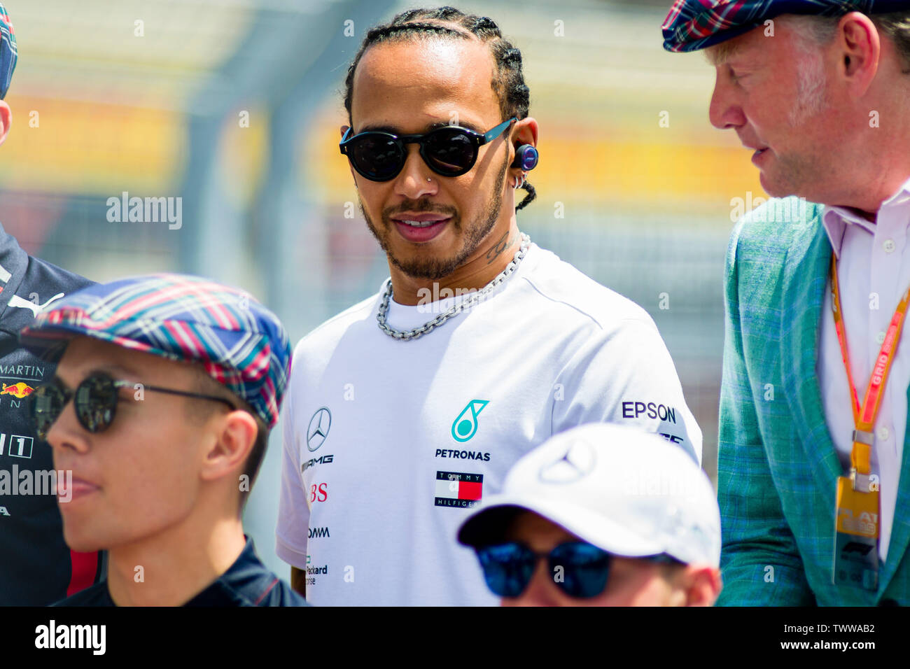 Jackie stewart lewis hamilton hi-res stock photography and images - Alamy