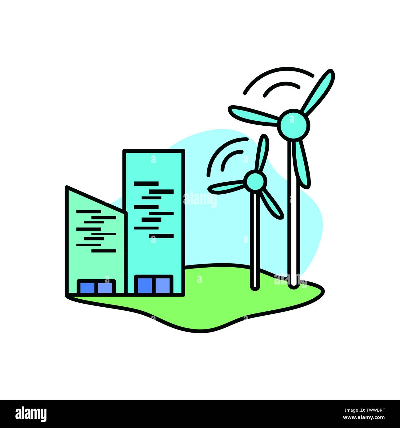 Wind mill design, Sustainability eco friendly green recycle ecology ...
