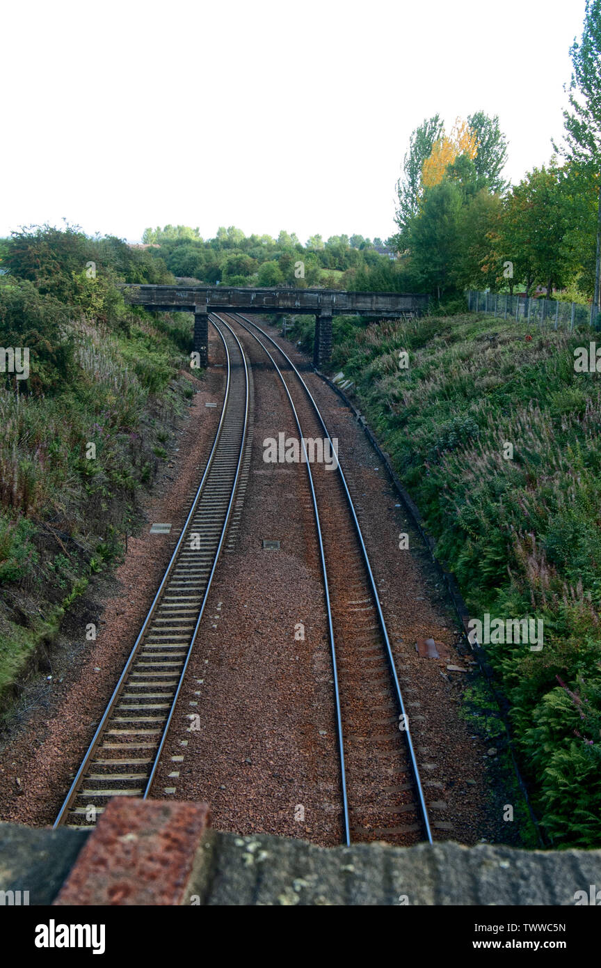 Bridge over railway lines bridge over railway lines hi-res stock ...