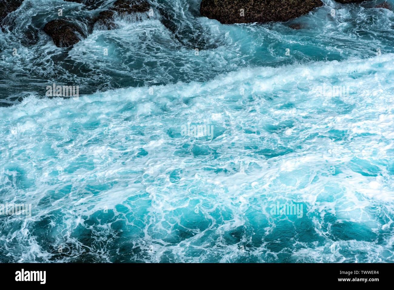Aerial view ocean waves rippled hi-res stock photography and images - Alamy