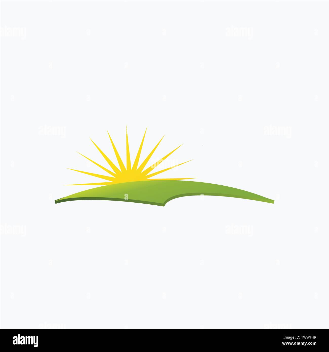 Simple nature vector Cut Out Stock Images & Pictures - Alamy