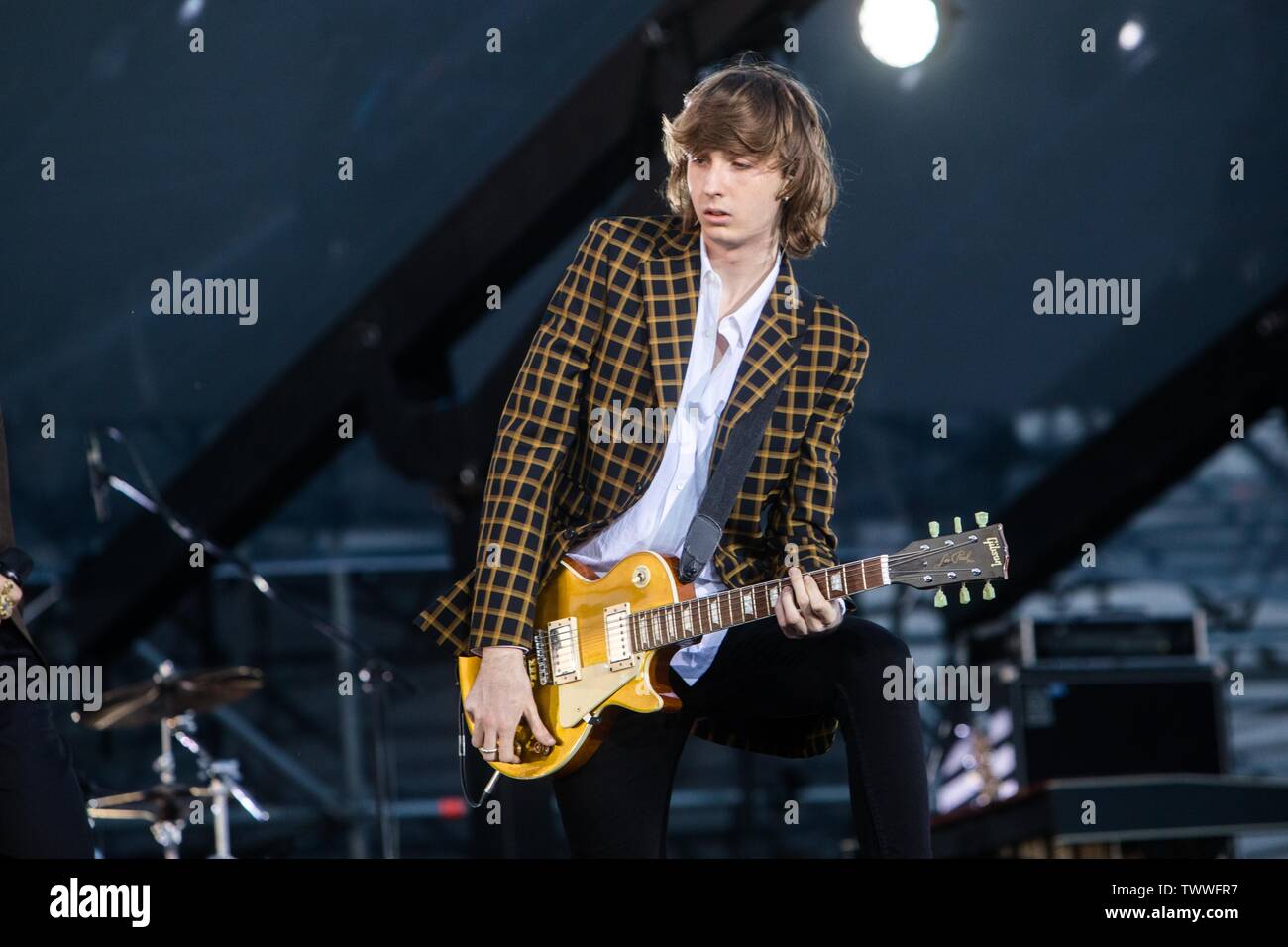 Thomas Raggi from Maneskin in concert at Party Like a Deejay - Radio ...