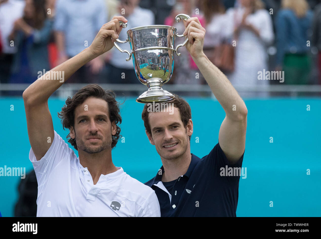 The doubles winners trophy hi-res stock photography and images - Alamy
