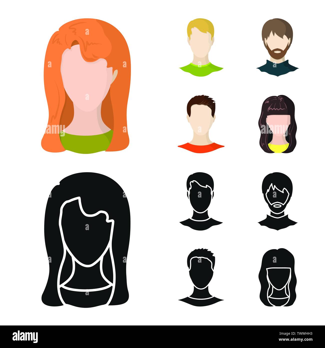 Vector design of professional and photo logo. Set of professional and ...