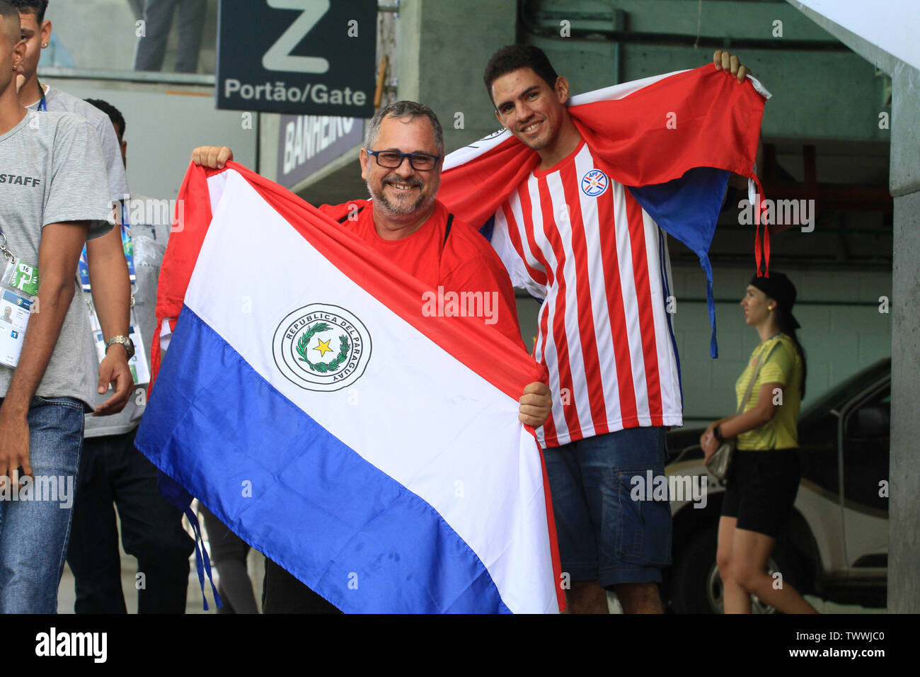Paraguay fans hi-res stock photography and images - Alamy