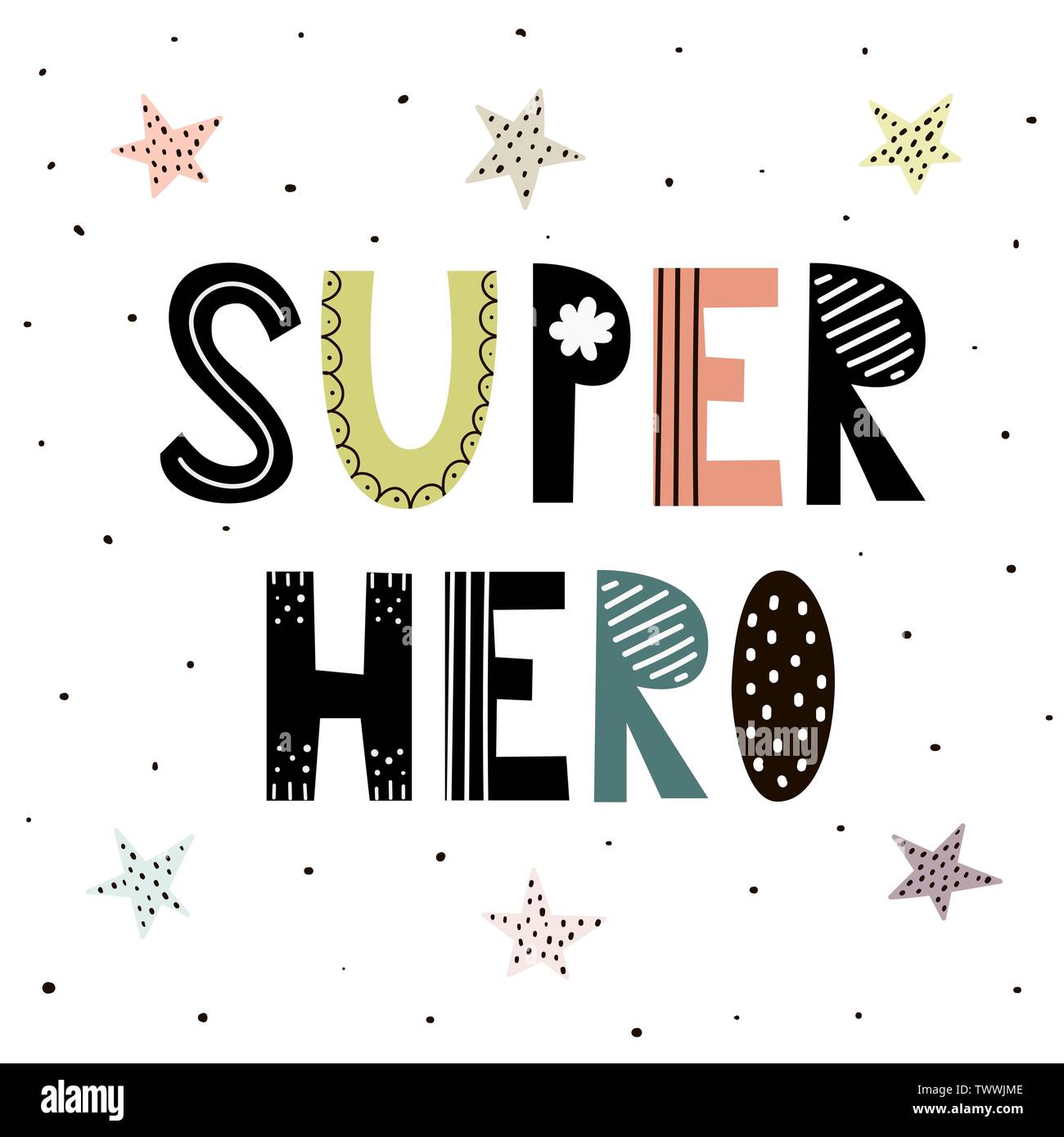 Hero Word Art