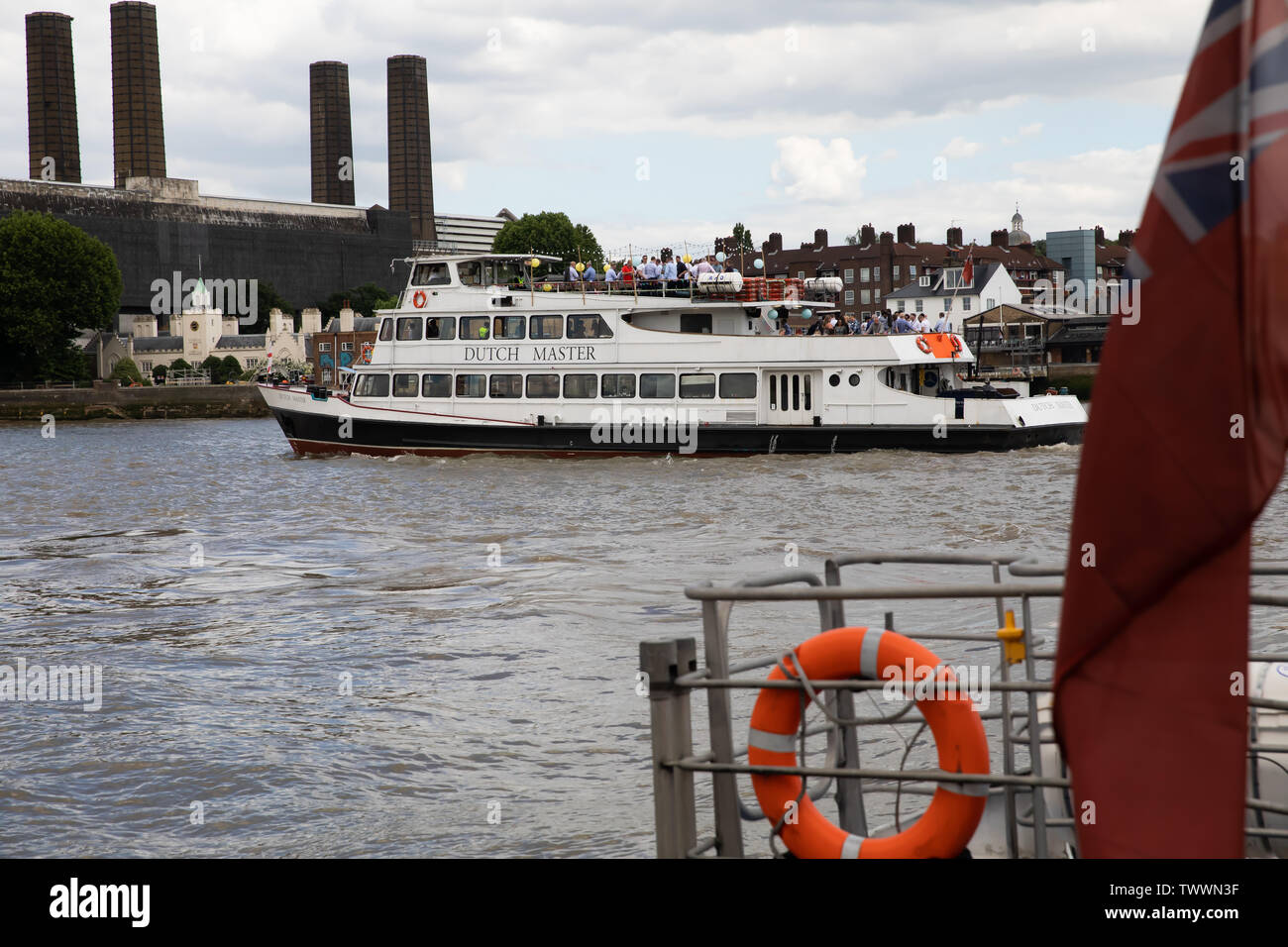 Dutch Master on the River Thames, London Stock Photo - Alamy
