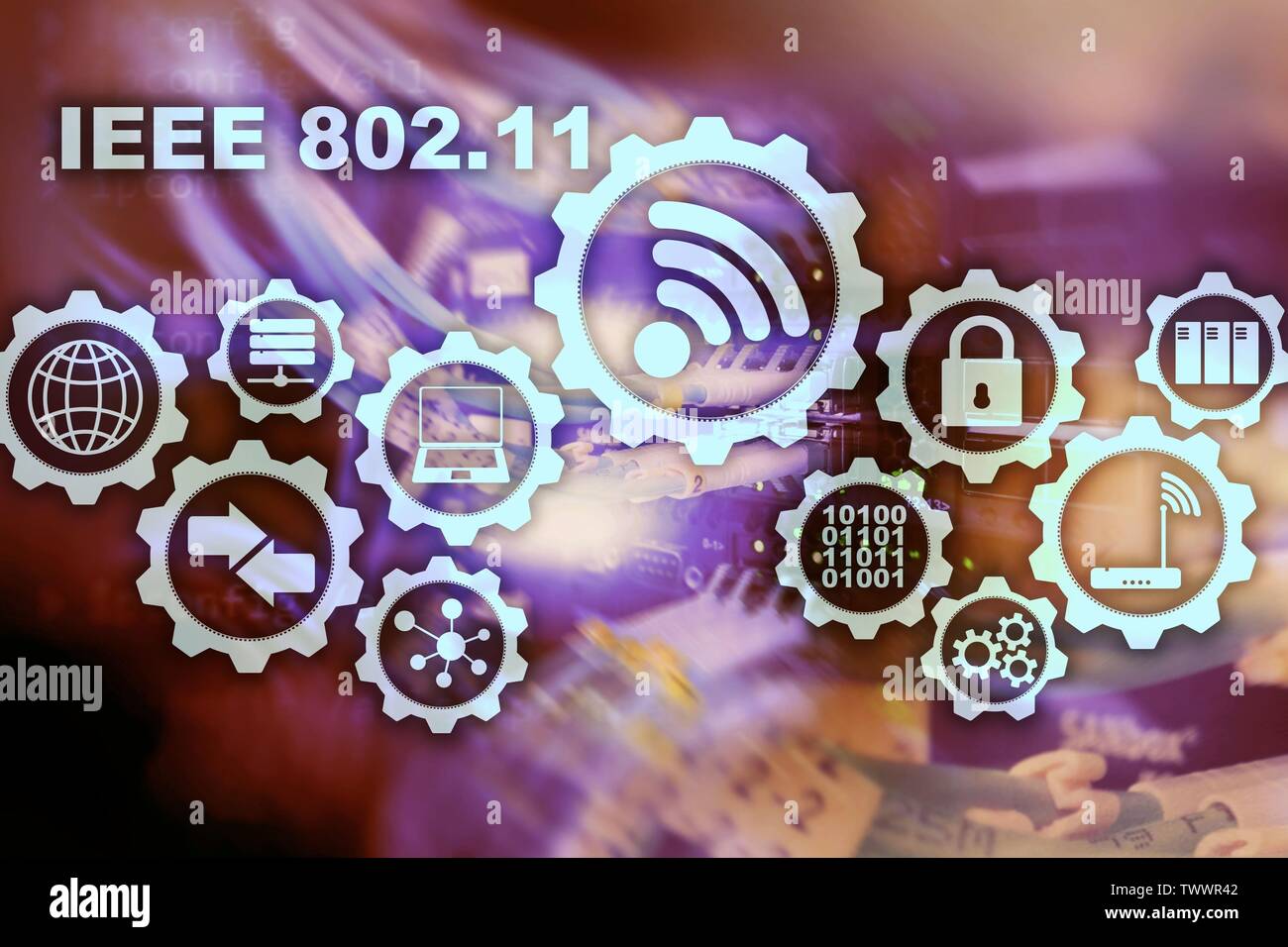 Ieee 802 11 background hi-res stock photography and images - Alamy