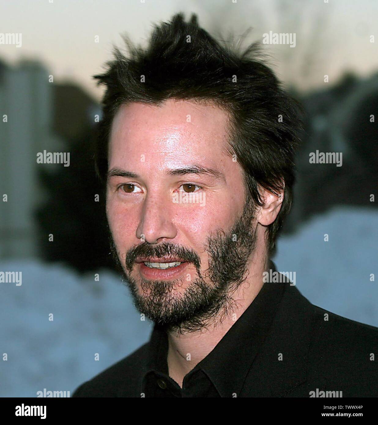 KEANU REEVES 01-23-2005 Photo By John Barrett/PHOTOlink.net Stock Photo ...