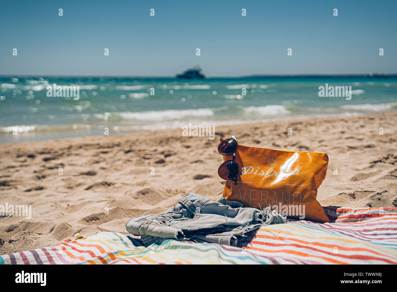 Time to enjoy the summer: vacation, holidays, relax and enjoy concept ...