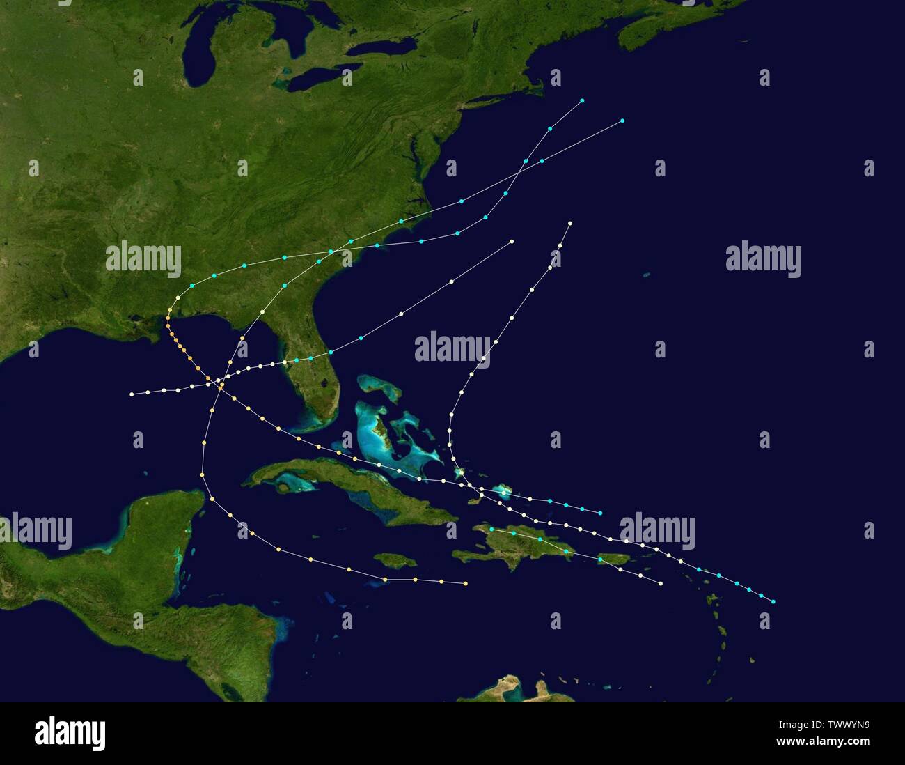 Atlantic hurricane hi-res stock photography and images - Alamy