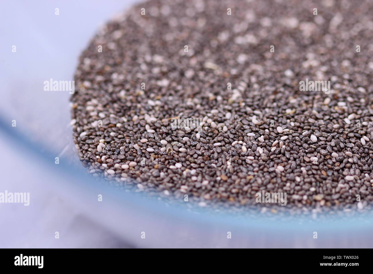 Pile of chia seeds Stock Photo - Alamy