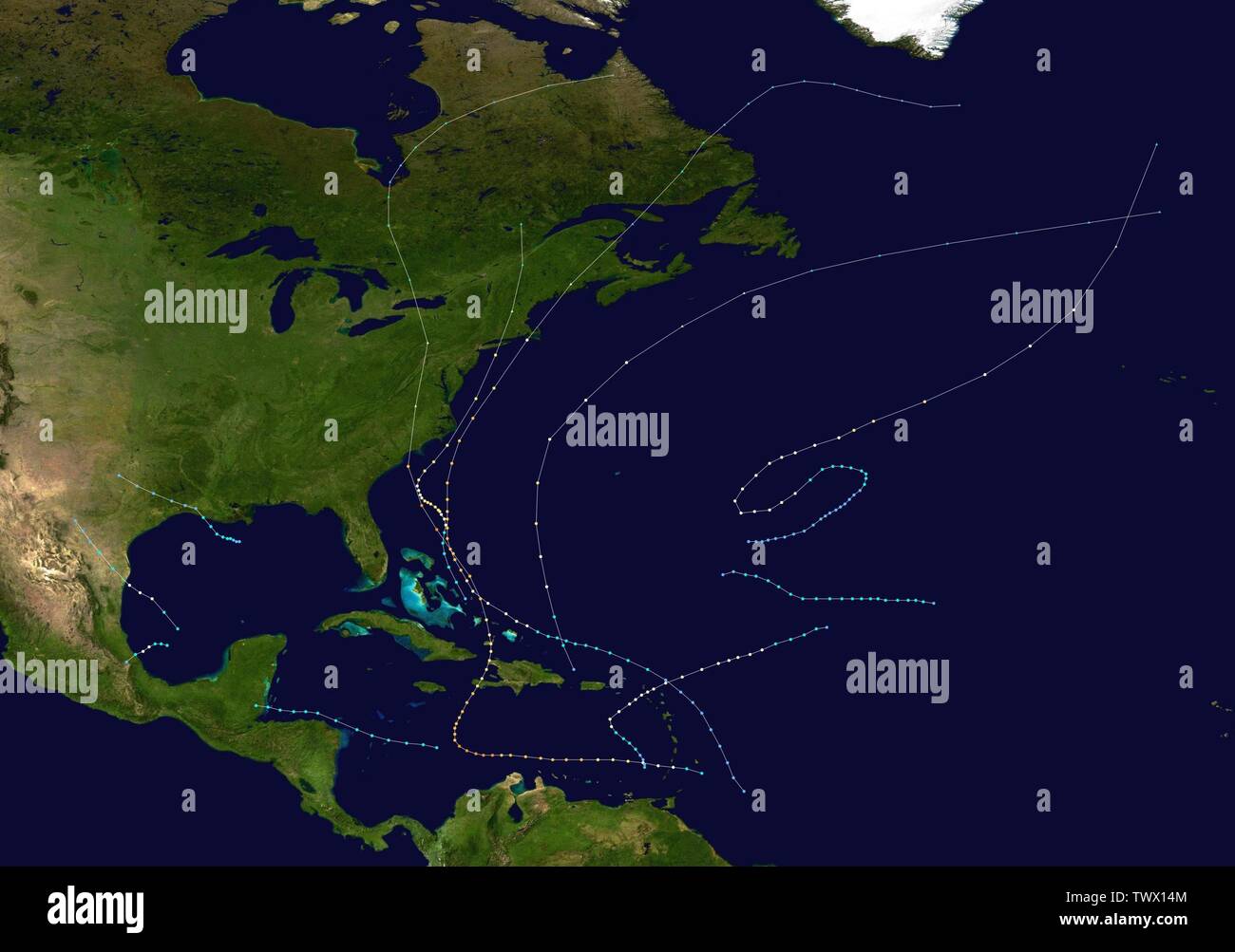 Cyclones map hi-res stock photography and images - Alamy