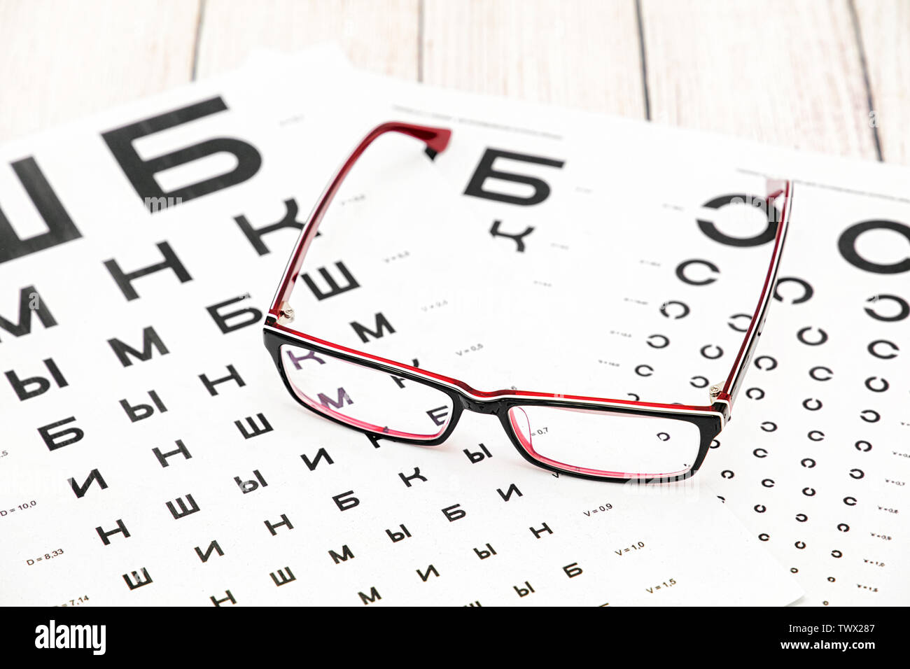 Visual acuity hi-res stock photography and images - Alamy