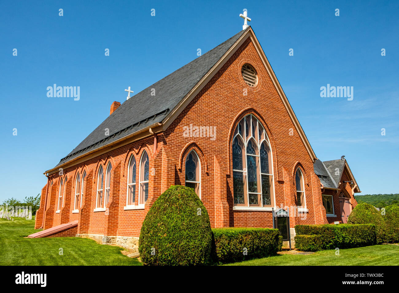 Harbaugh church road hi-res stock photography and images - Alamy
