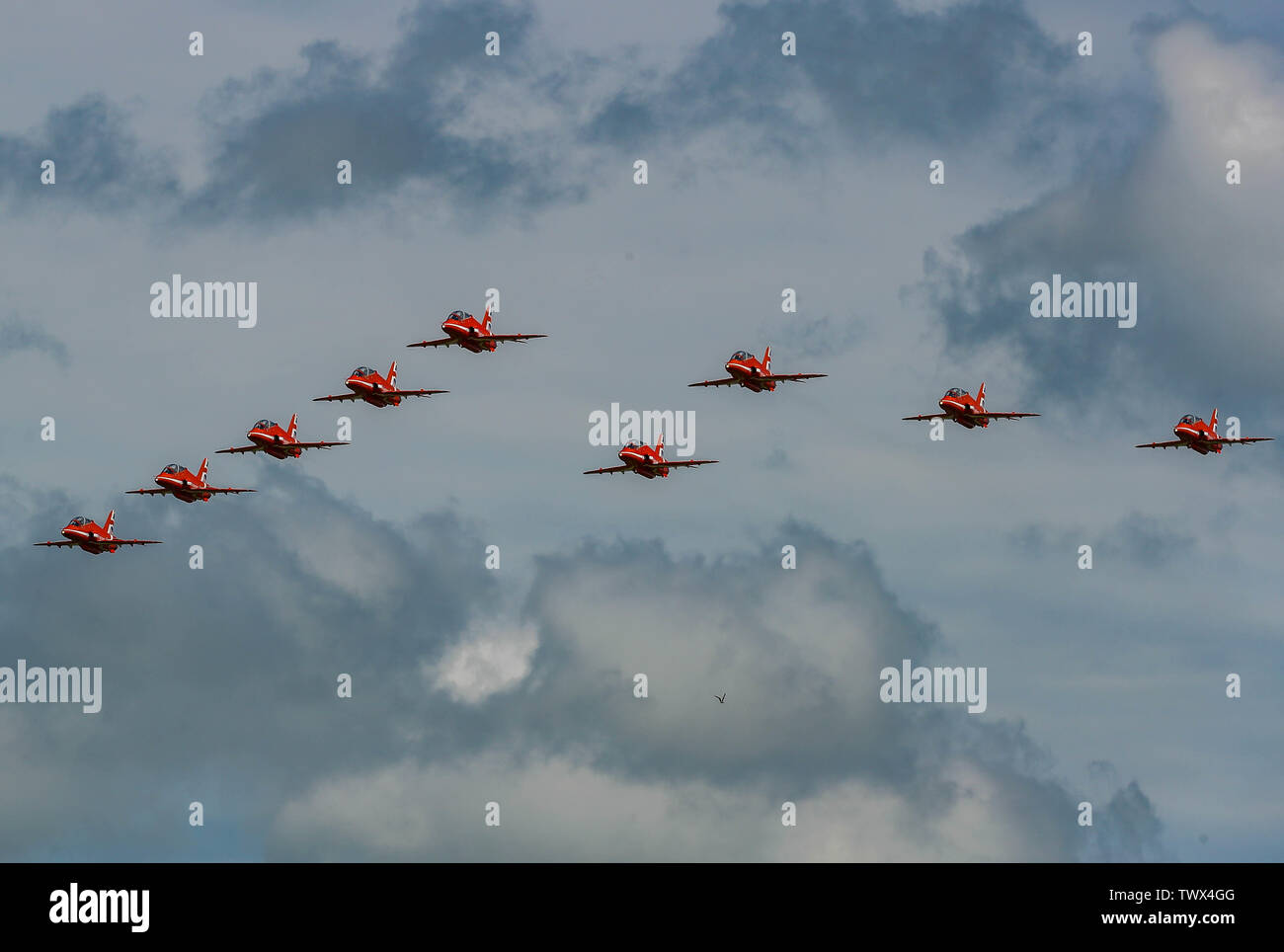 Belfast raf aircraft hi-res stock photography and images - Alamy