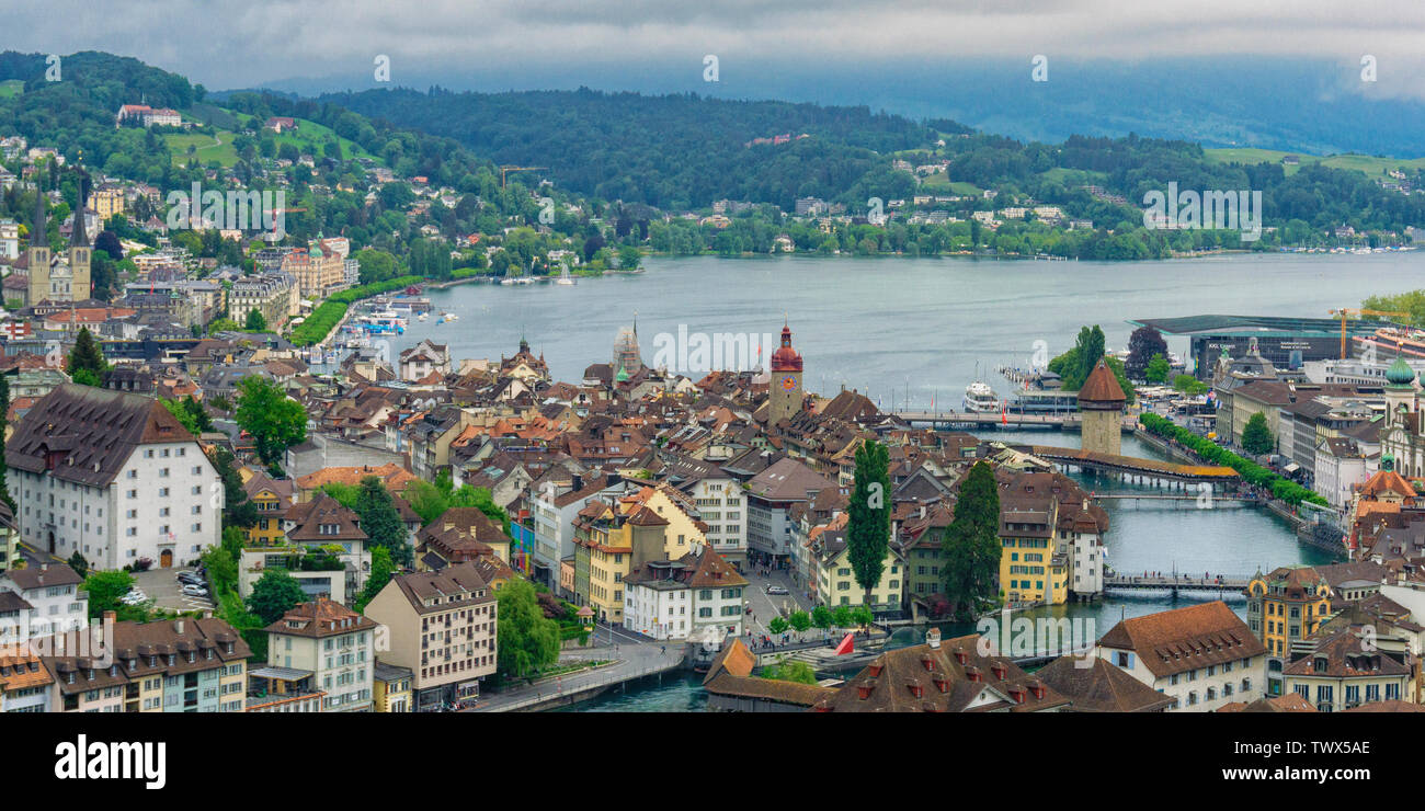 Lucerne landscape hi-res stock photography and images - Alamy