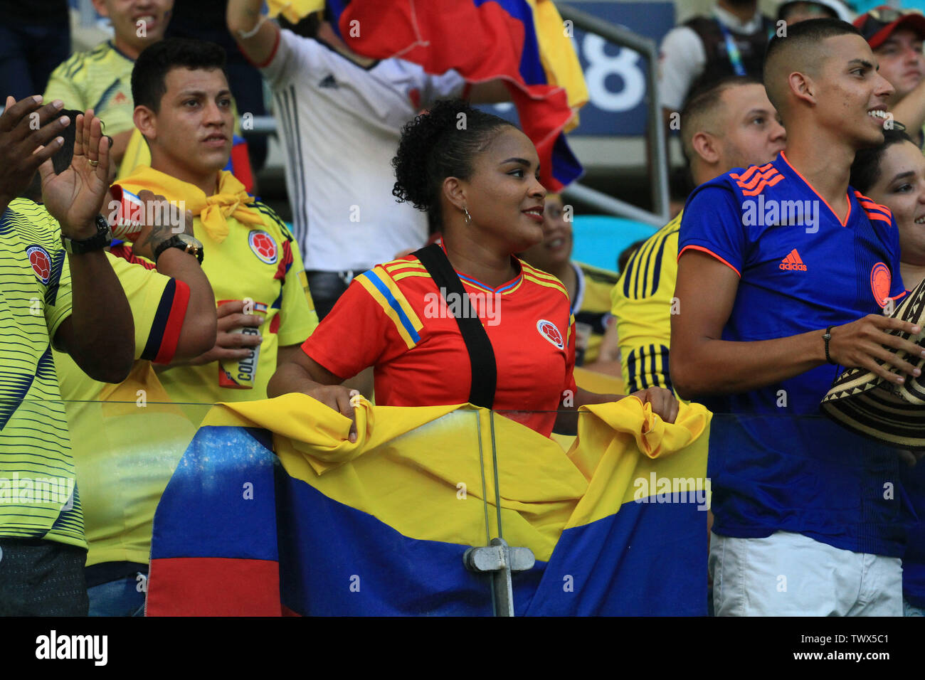 Paraguay fans copa america hi-res stock photography and images - Alamy