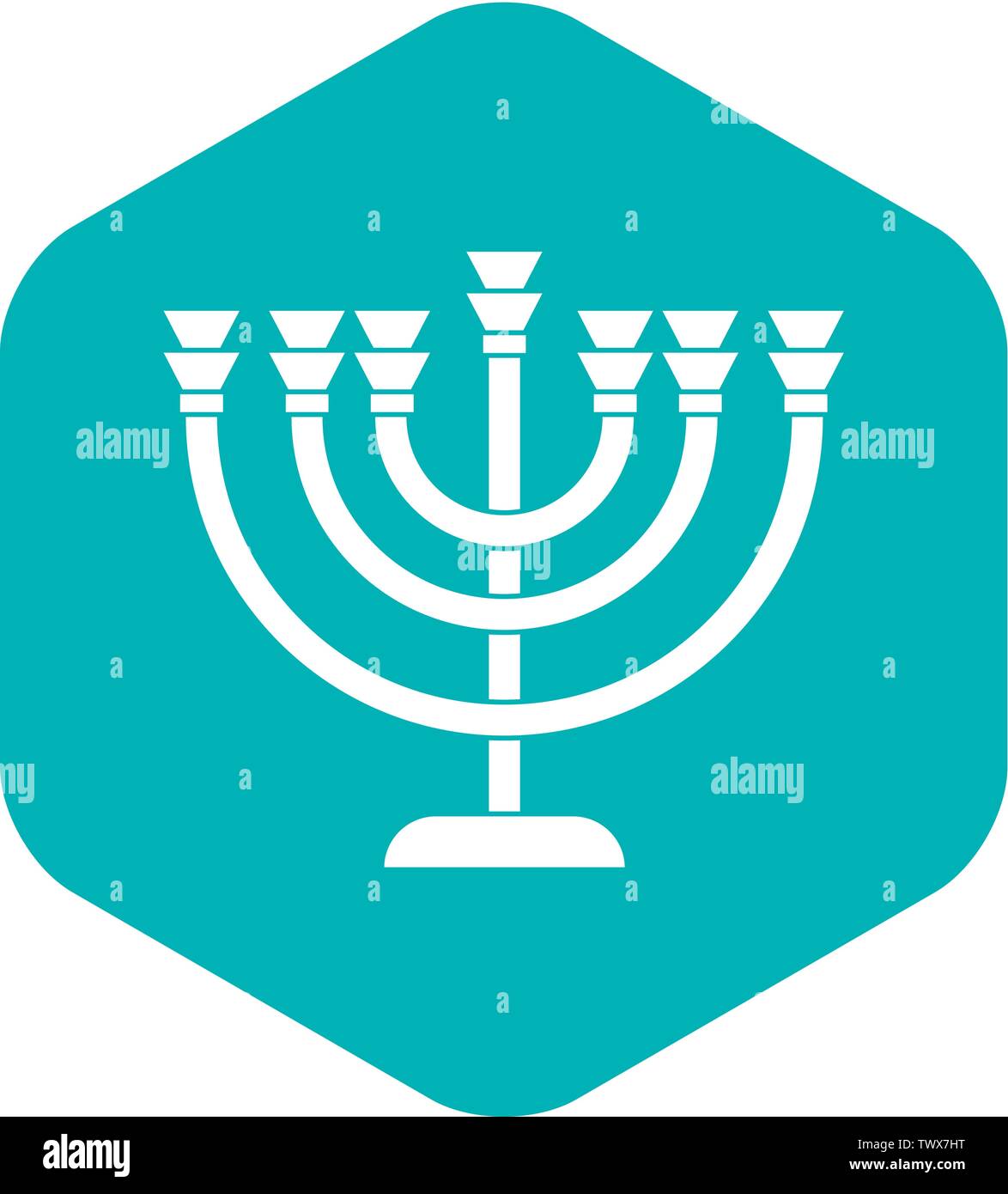 Jewish synagogue icon simple hi-res stock photography and images - Alamy