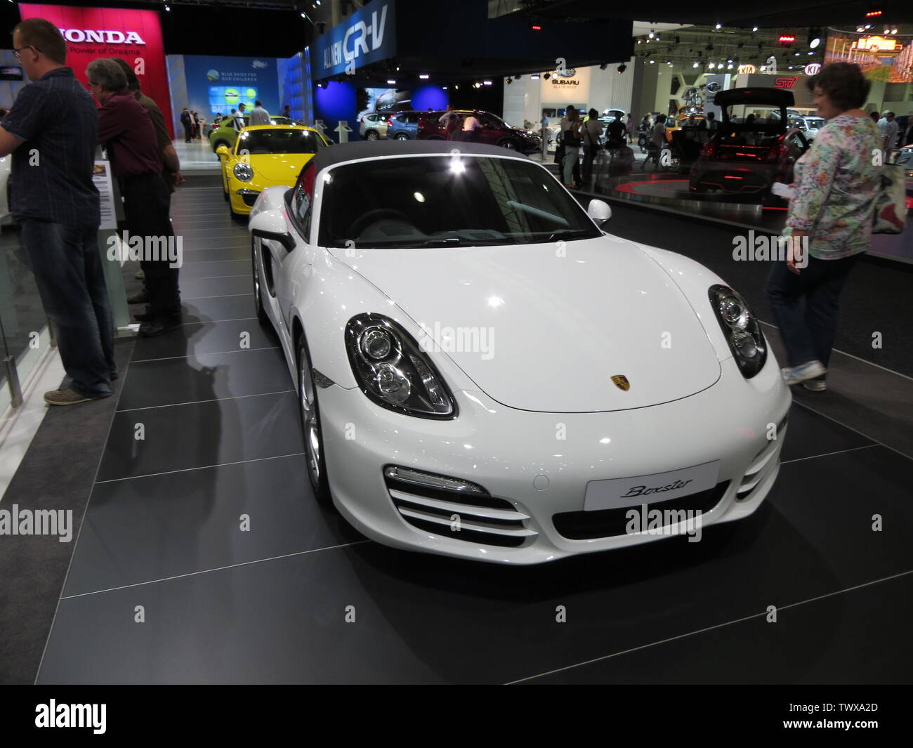 2012 porsche boxster 981 convertible hi-res stock photography and ...