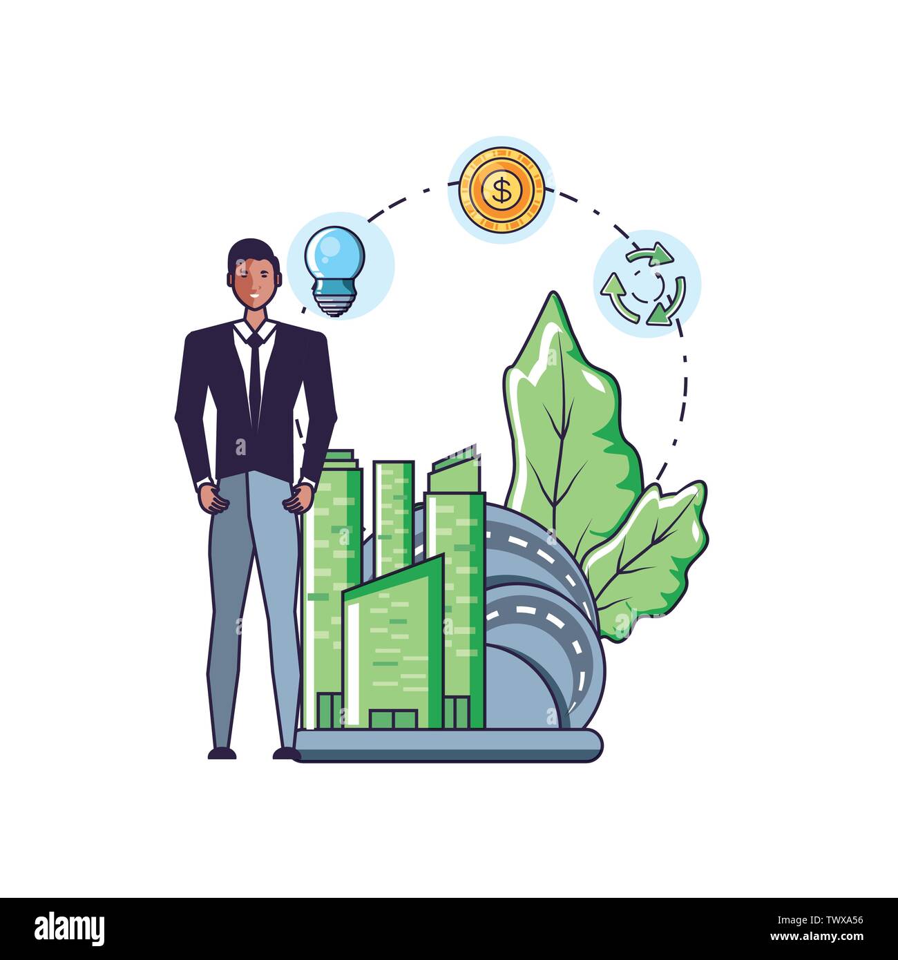 Balance design, Sustainability eco friendly green recycle ecology ...