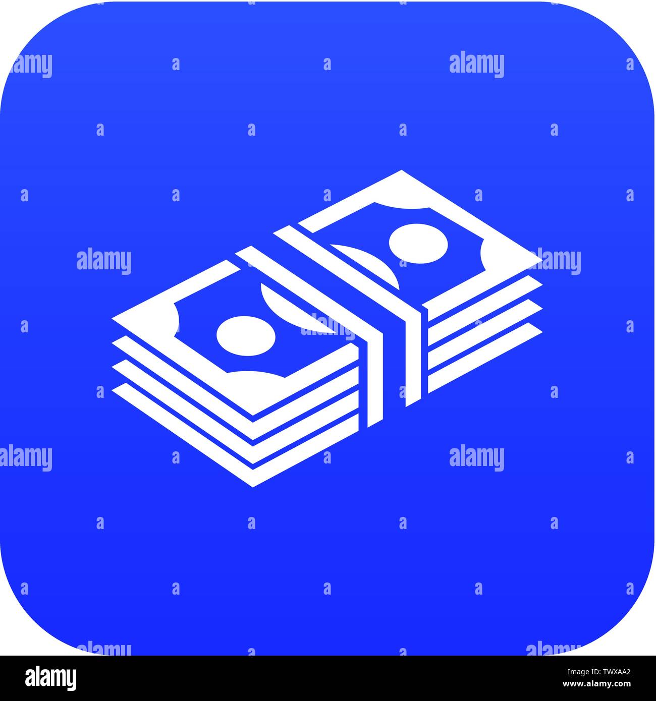 Pile euromoney coins Stock Vector Images - Alamy