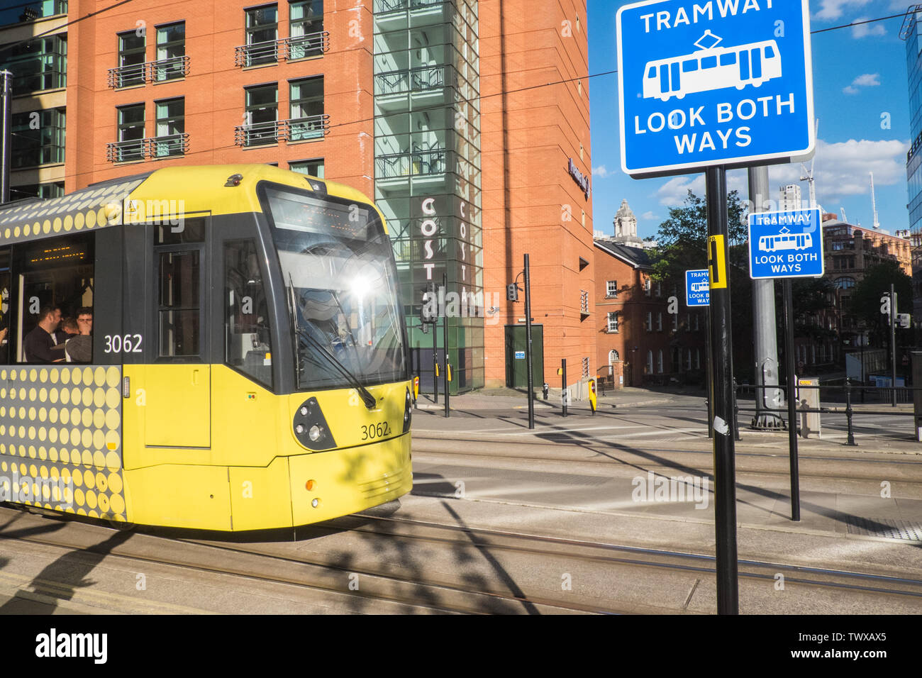 Metrolink signage hi-res stock photography and images - Alamy