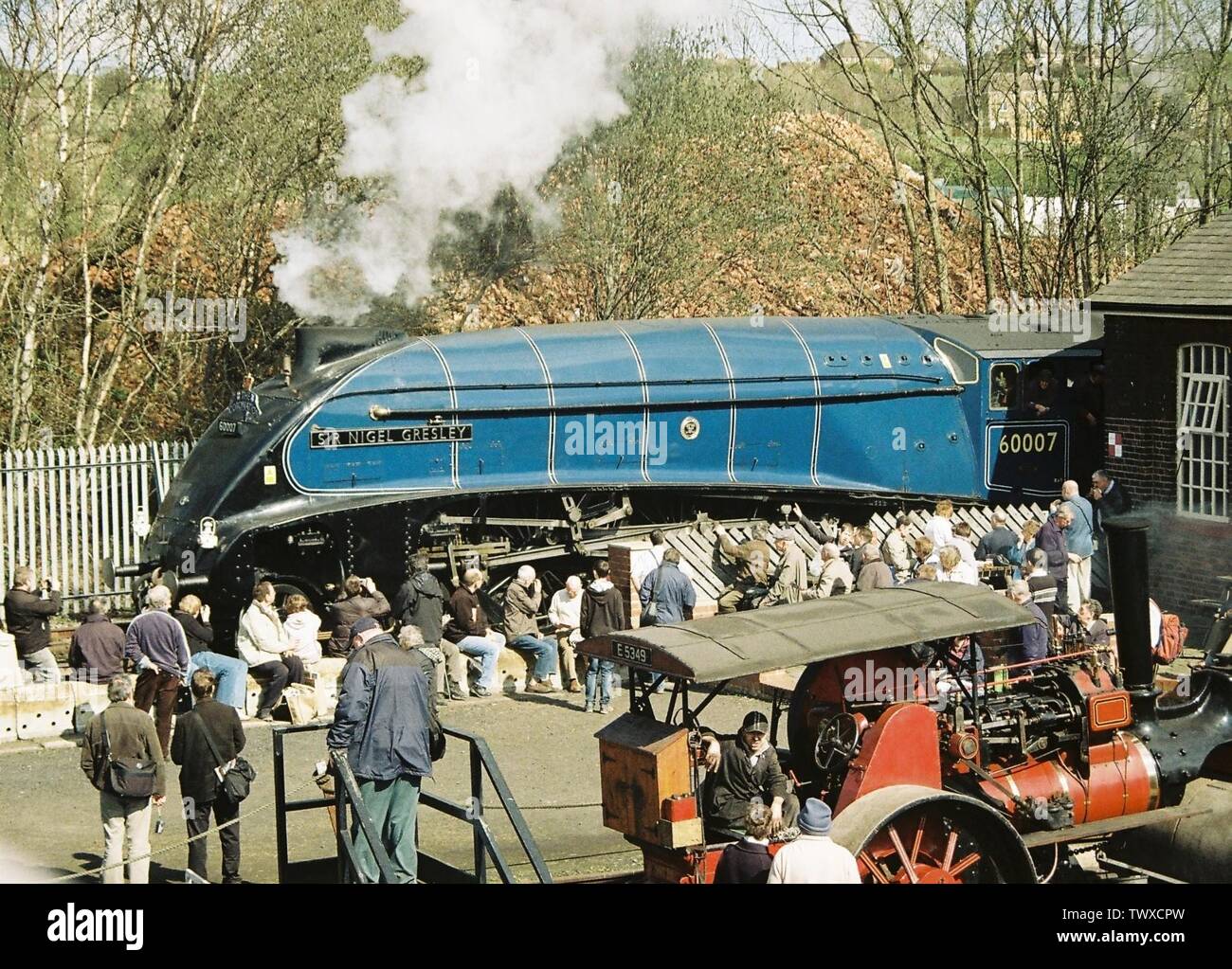 Hauling sir nigel gresley hi-res stock photography and images - Alamy