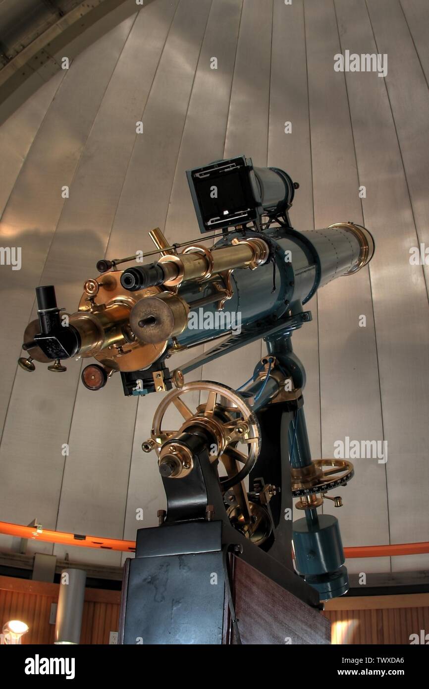 Alvan clark refracting telescope hi-res stock photography and images ...