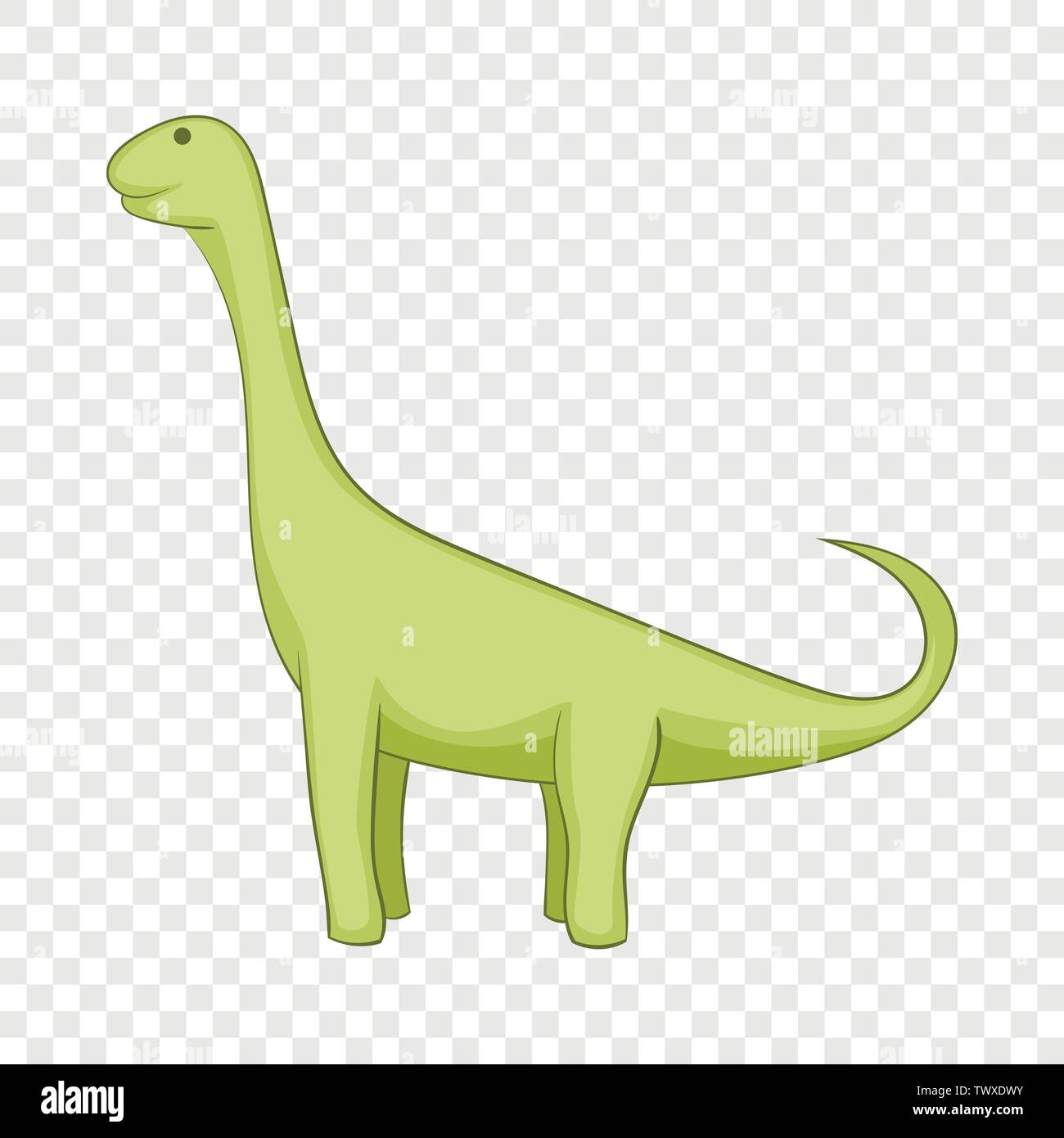 Brachiosaurus icon, cartoon style Stock Vector Image & Art - Alamy