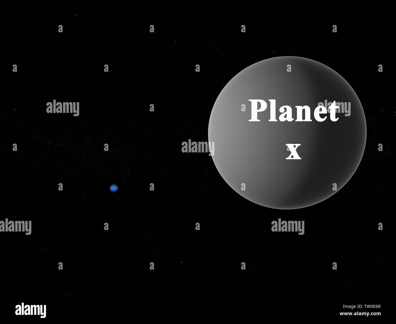 Planet X Solar System