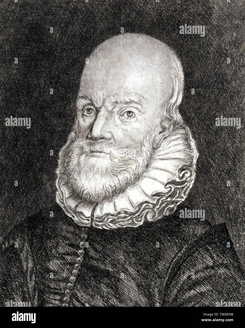 THOMAS ALLEN (1542-1632) English mathematician and astrologer Stock ...