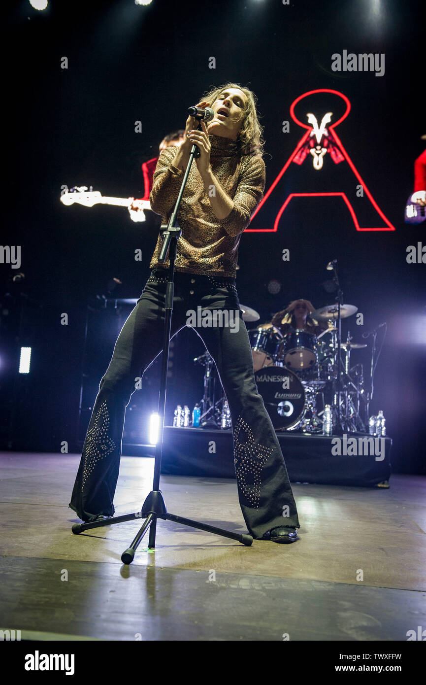 Rome, Italy. 23rd June, 2019. Concert of the Maneskin at the cavea ...