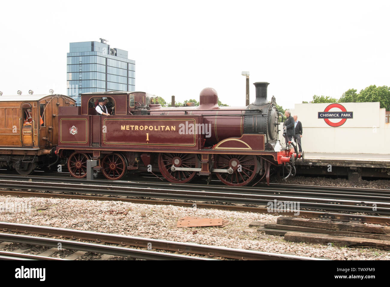 Metropolitan railway locomotive 23 hi-res stock photography and images ...