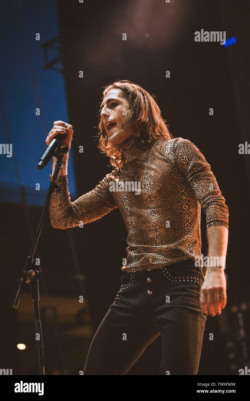 Rome, Italy. 23rd June, 2019. Concert of the Maneskin at the cavea ...