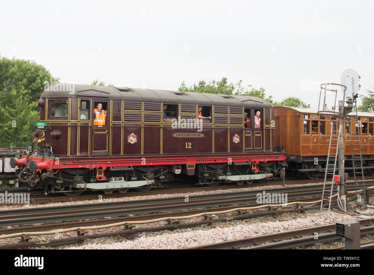 23 June 2019 - London - Metropolitan Electric locomotive No 12 "Sarah ...