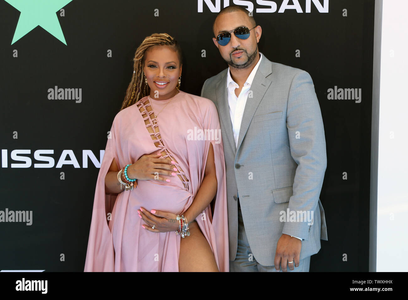Los Angeles, Ca, USA. 23rd June, 2019. Eva Marcille and Michael ...
