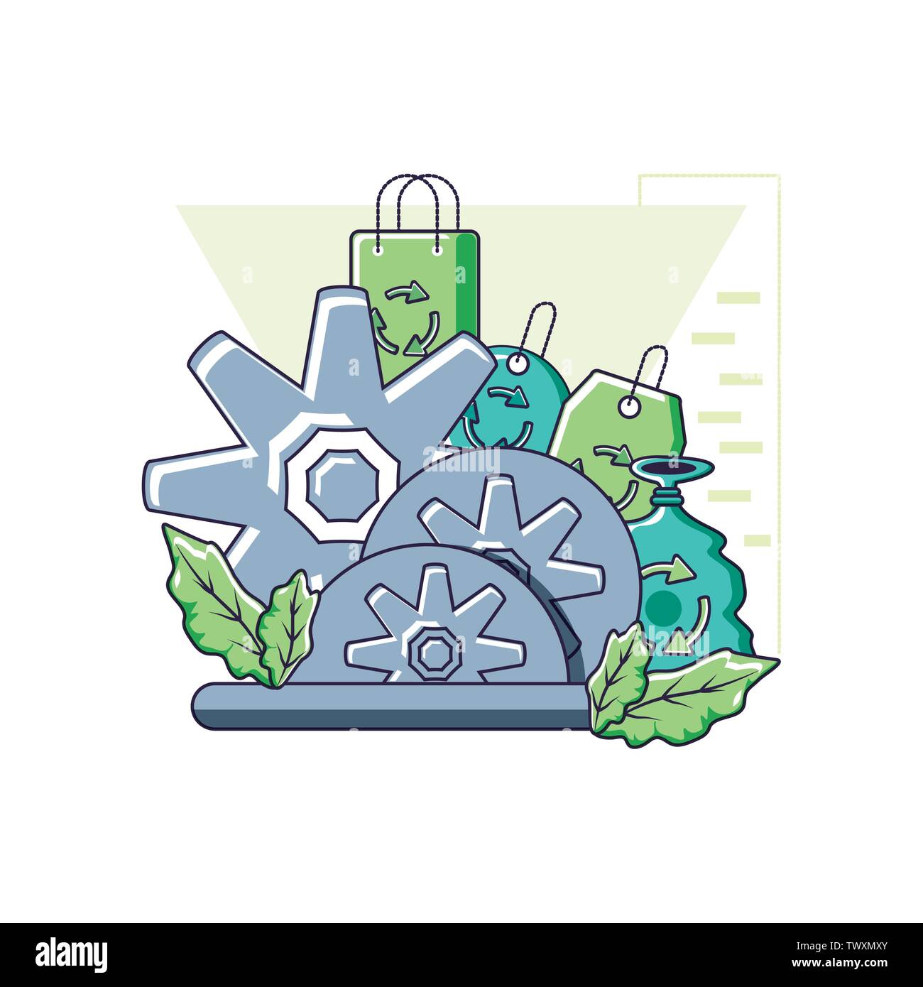 Balance design, Sustainability eco friendly green recycle ecology ...