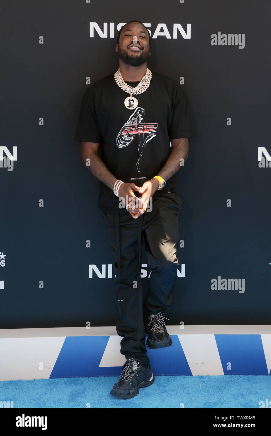 Los Angeles, Ca, USA. 23rd June, 2019. Meek Mill at the 2019 BET Awards ...