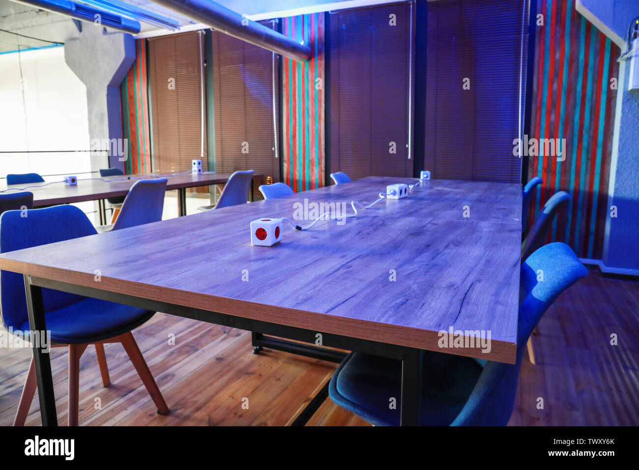 Interior of conference hall in modern office Stock Photo - Alamy