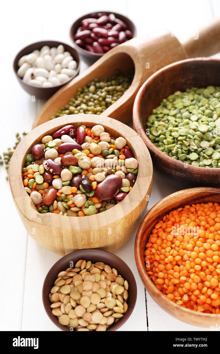 Legumes on the table hi-res stock photography and images - Alamy