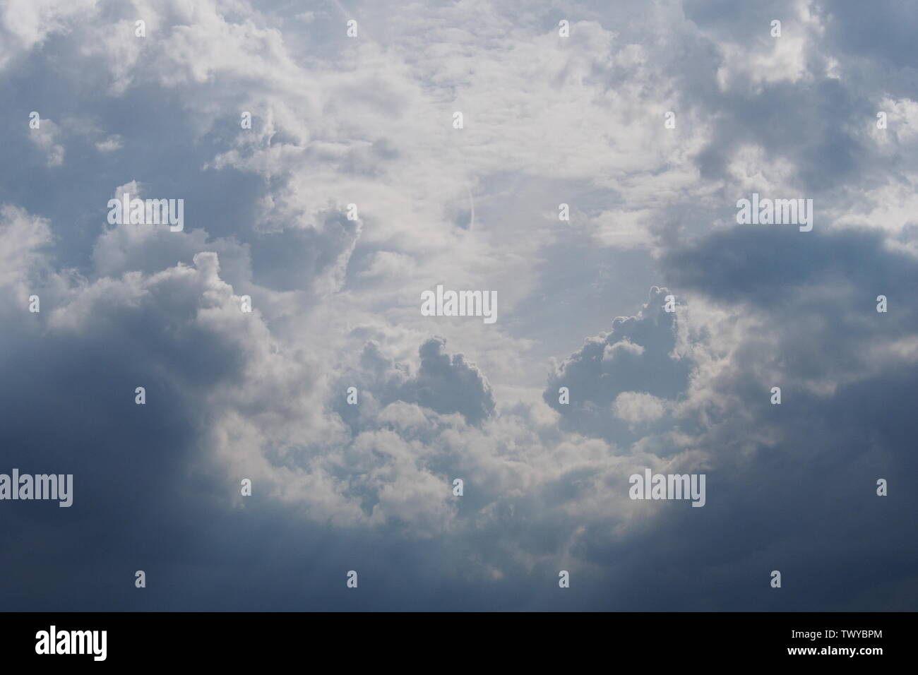 Gorgeous cloud formation on a thundery Summer's day, Ottawa, Ontario ...