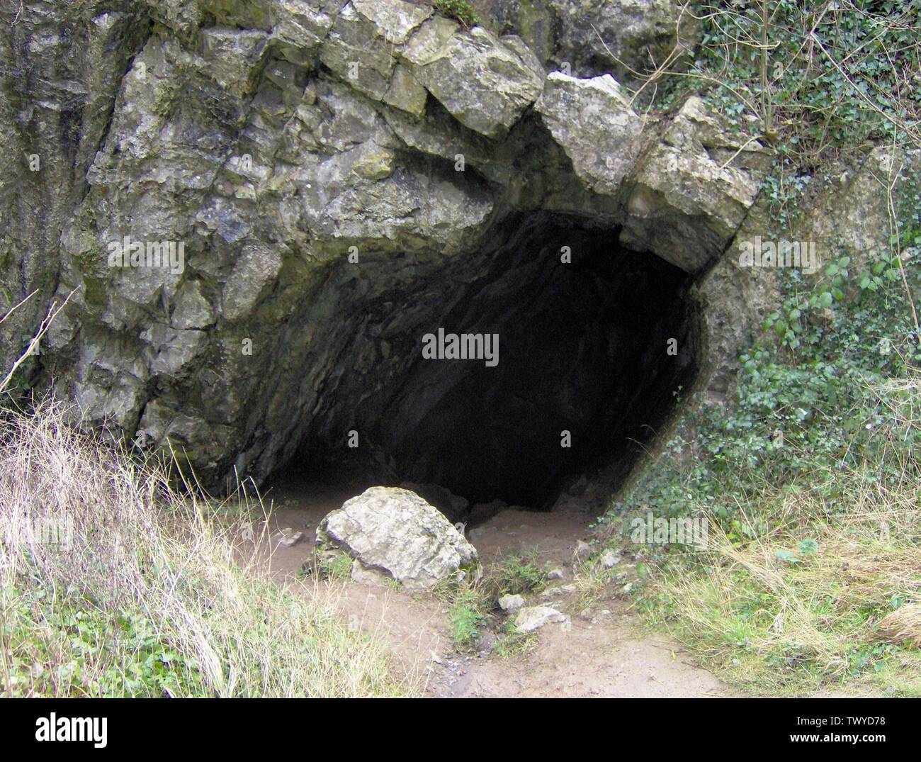 Avelines hole burrington combe hi-res stock photography and images - Alamy