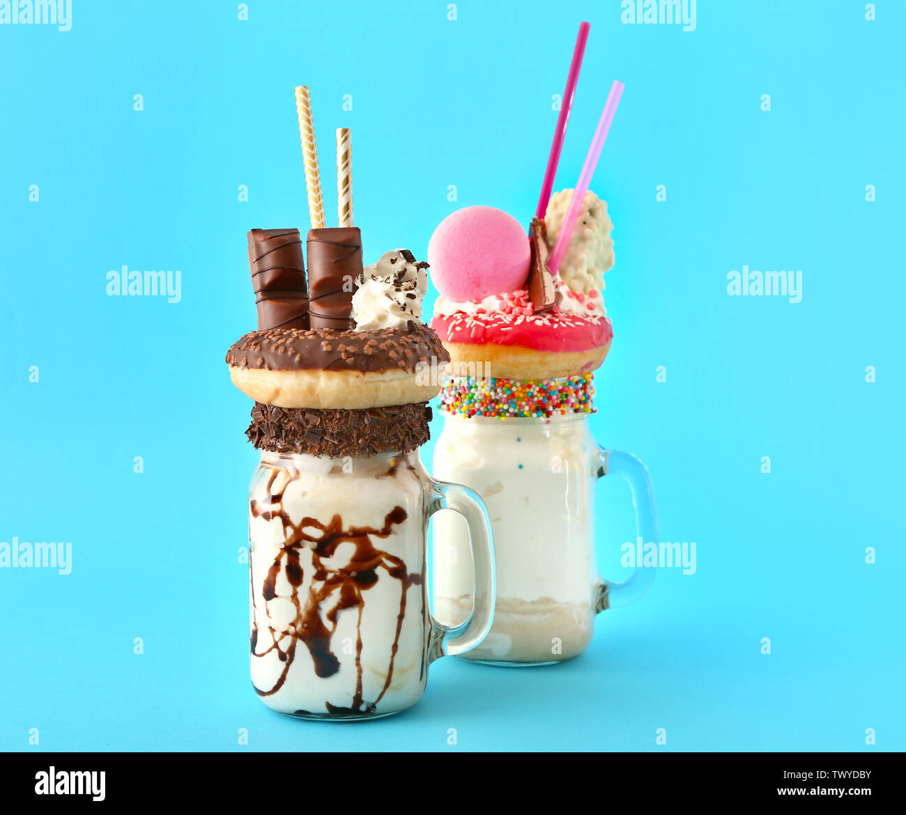 Mega shakes hi-res stock photography and images - Alamy