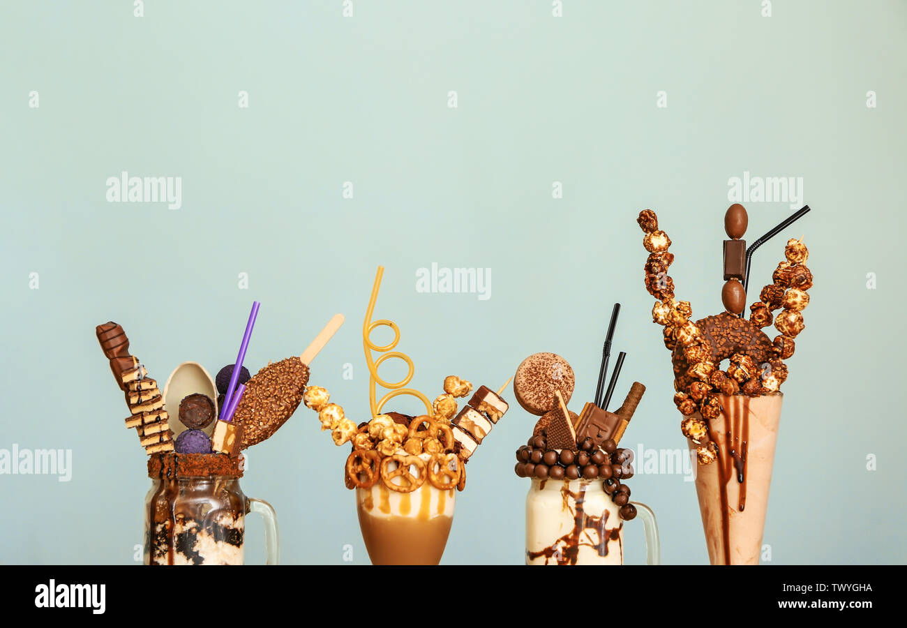 Mega shakes hi-res stock photography and images - Alamy